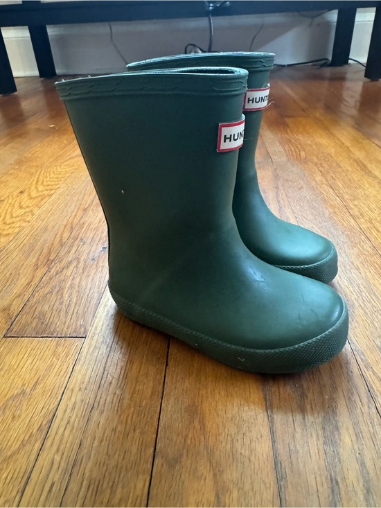 Hunter | Shoes | Toddler Childs Hunter Rain Boots Wellies Hunter Green ...